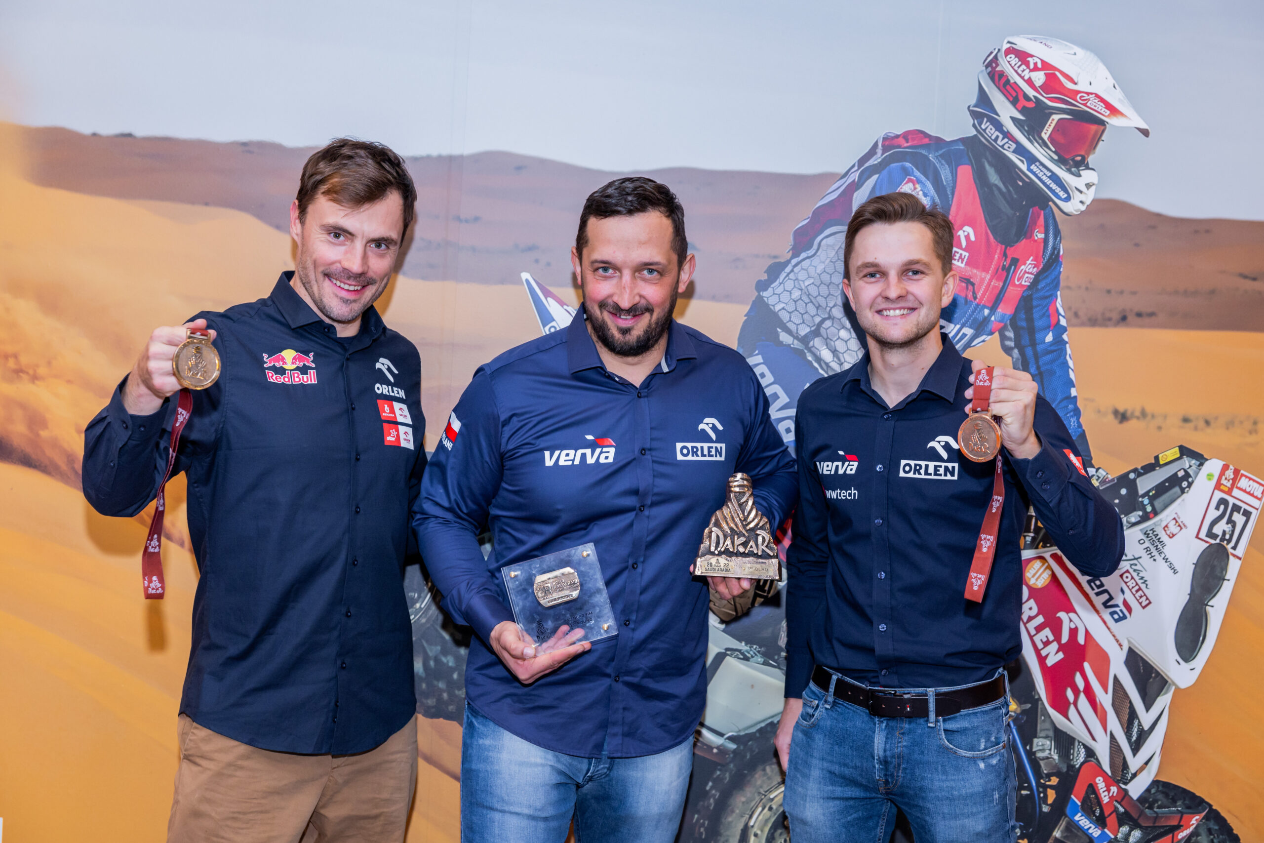 Zawodnik ORLEN Team na podium Dakaru - Dakar Polska